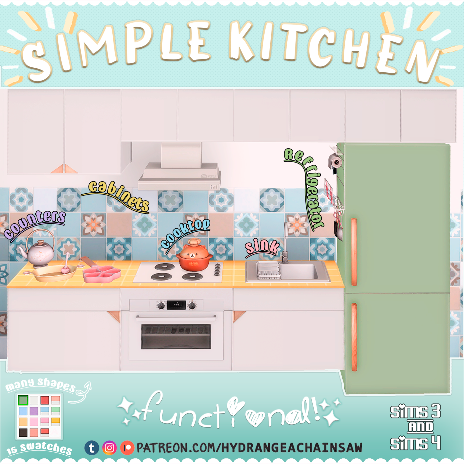 Hydrangea - creating The Sims 4 & The Sims 3 Custom Content